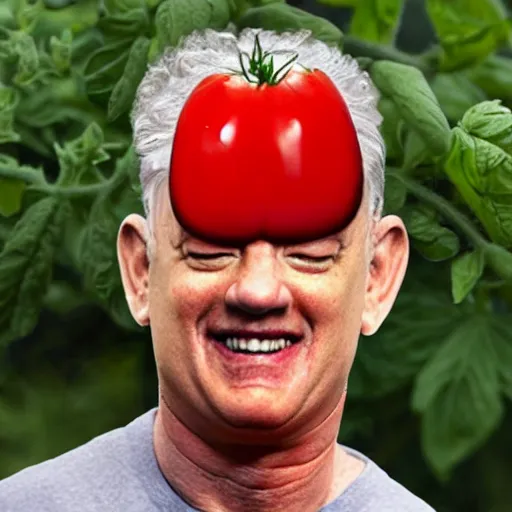 tomato with the face of tom hanks | Stable Diffusion | OpenArt