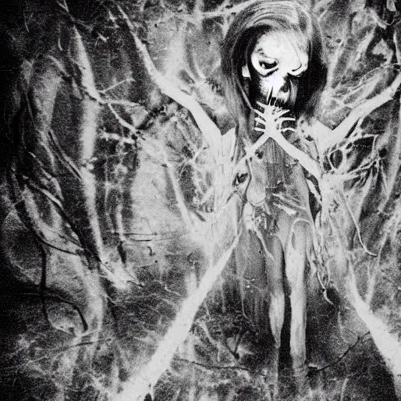 Moana in Stephen Gammell style, evil, monochrome | Stable Diffusion ...