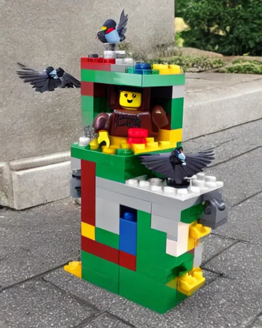 lego pigeon dumpster set | Stable Diffusion | OpenArt