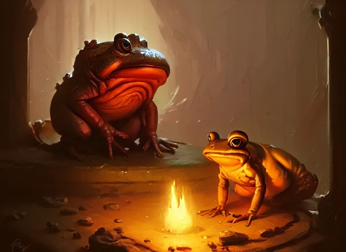 toad familiar by bayard wu, anna podedworna, gaston | Stable Diffusion ...