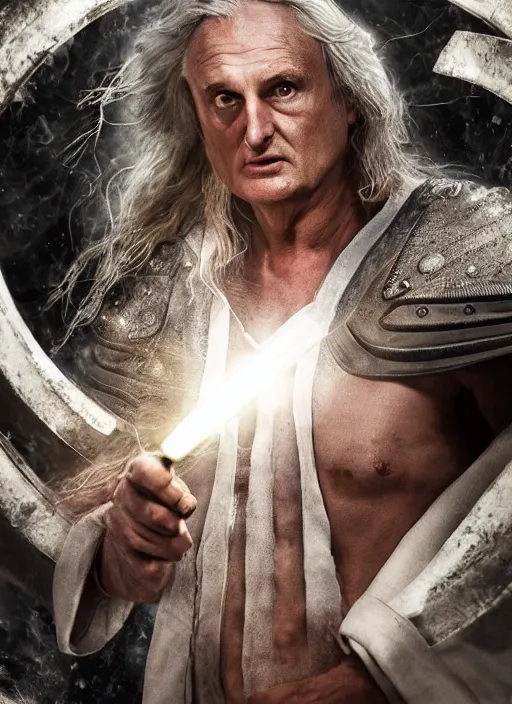 richard dawkins as zeus!!!, god of thunder, greek god, | Stable ...