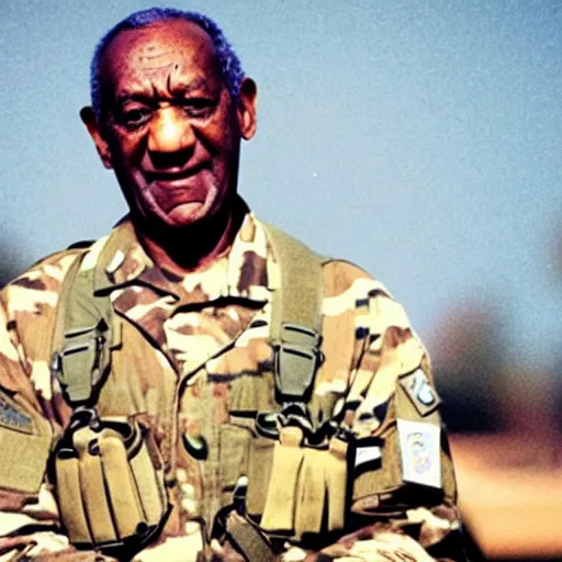 “bill Cosby as a soldier In Vietnam, historical | Stable Diffusion ...