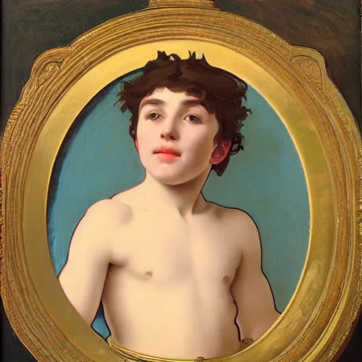 a portrait of a boy in the toilet, rococo painting, | Stable Diffusion ...