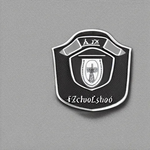 high school badge, lapel, pinnable, angled, highly | Stable Diffusion