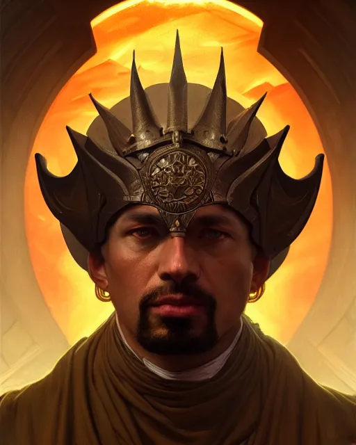 realistic wide angle portrait of a bishop, evil, | Stable Diffusion ...