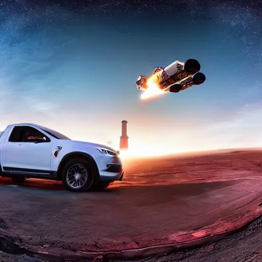 4 k sony a 7 wide angle hdr photo of elon musk riding | Stable ...