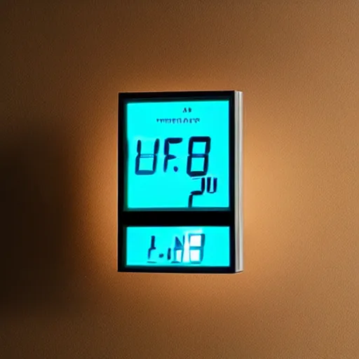 an led alarm clock that can show anything, mid mod, | Stable Diffusion ...