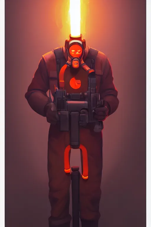 team fortress 2 pyro, symmetrical!! sci-fi, modern, | Stable Diffusion ...