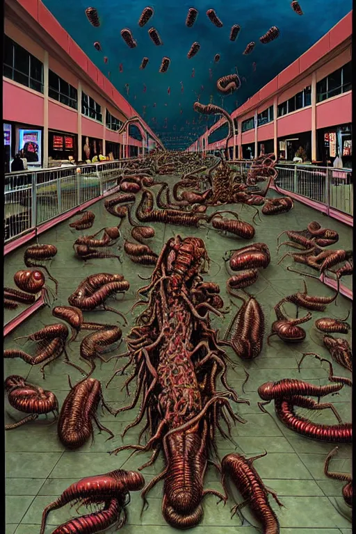 a hyperrealistic painting of a parasite vampire | Stable Diffusion ...