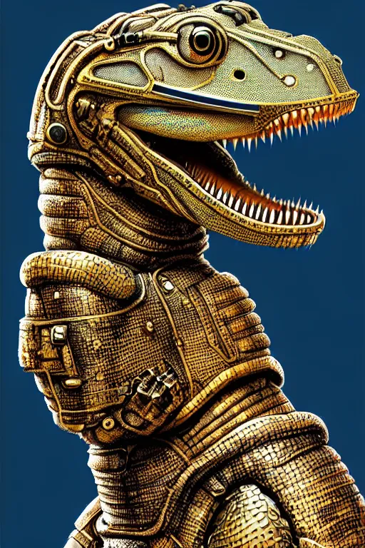 a portrait of a muscular anthropomorphic cyberpunk | Stable Diffusion ...