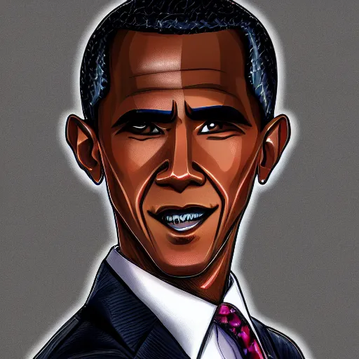 anime style obama, 4 k, hyper realistic, dslr, | Stable Diffusion | OpenArt
