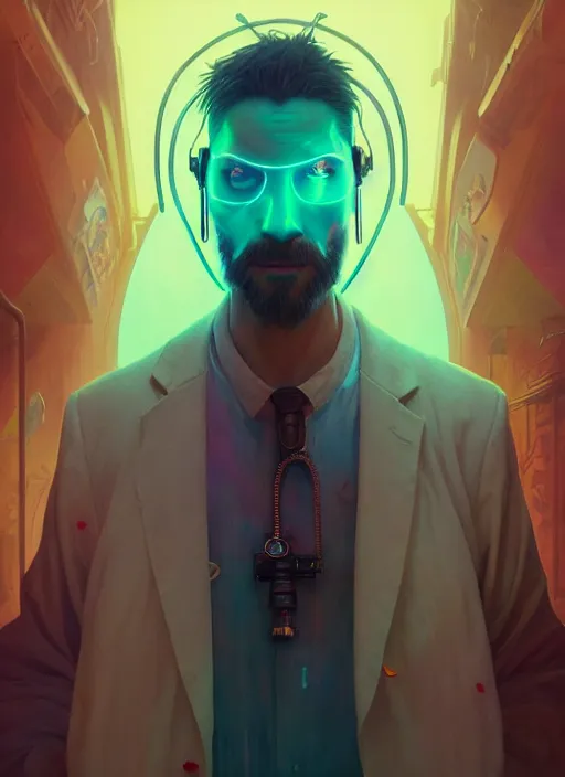 highly detailed surreal vfx portrait of a cyberpunk | Stable Diffusion ...