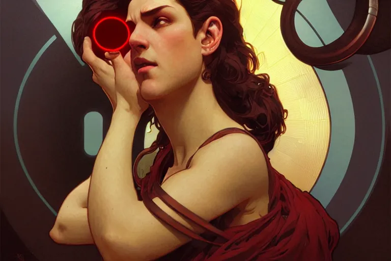 Happy cyclops from the Odyssey reading newspaper, | Stable Diffusion | OpenArt