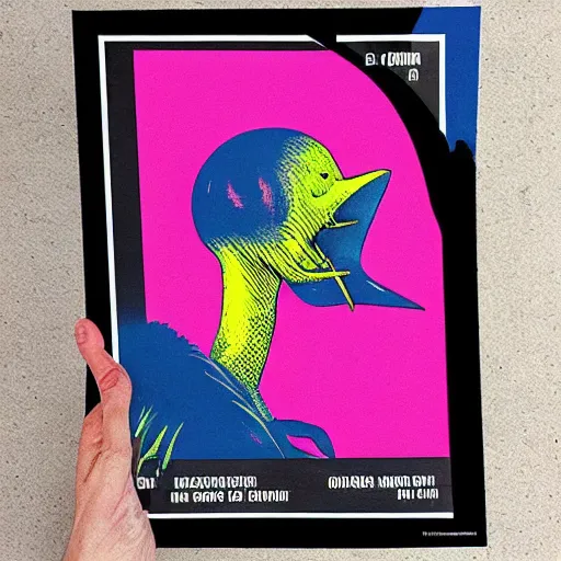 cmyk risograph print avian scorn cenobite | Stable Diffusion | OpenArt