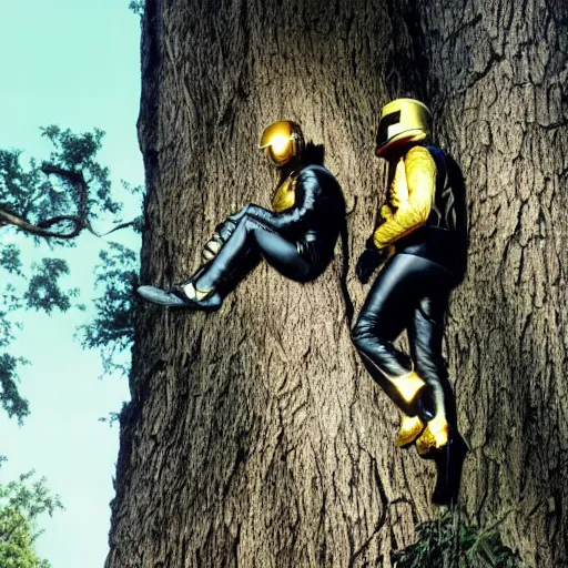 daft punk climbing a tree | Stable Diffusion | OpenArt