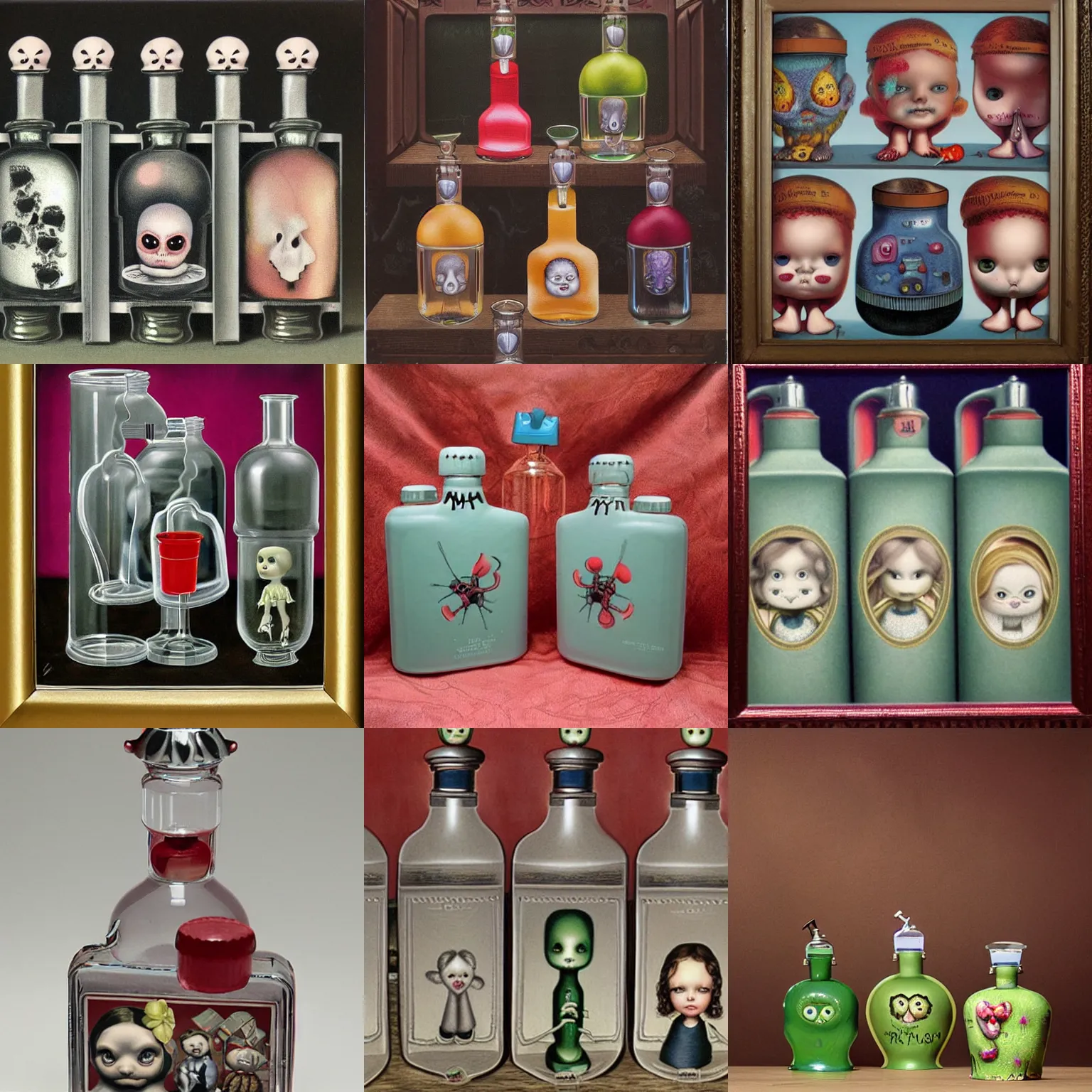 children prepping poison flasks mark ryden | Stable Diffusion | OpenArt