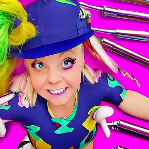 Jojo Siwa as a Jojos Bizzare Adventure character, | Stable Diffusion ...