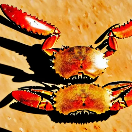 crab holding!! a knife!!!! in its claw!!! nature | Stable Diffusion | OpenArt