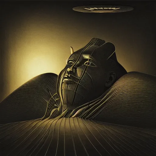 surreal,Sphinx Lighting , Style by Dave McKean, style | Stable ...