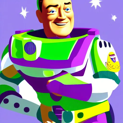 John Wayne as Buzz Lightyear, digital art | Stable Diffusion | OpenArt
