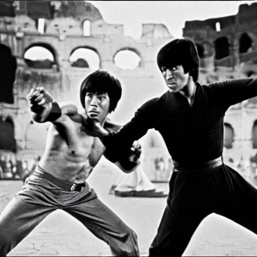 Bruce Lee Fighting