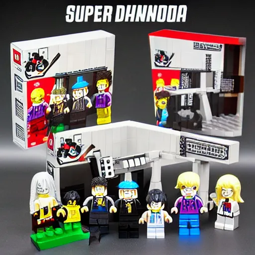 super danganronpa 2 : goodbye despair lego set | Stable Diffusion