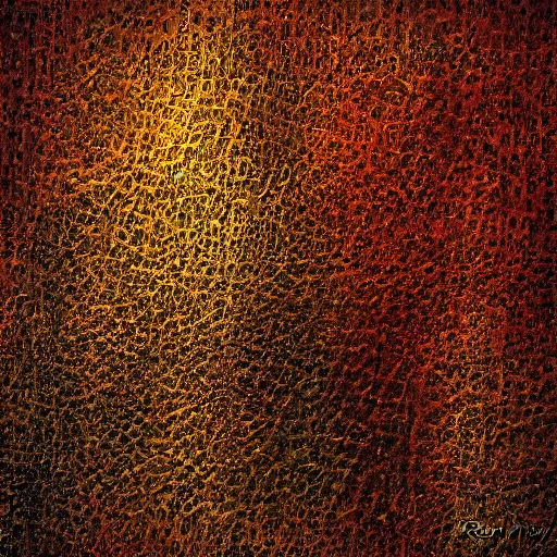 shinny metallic rusted texture by ron walotsky | Stable Diffusion | OpenArt