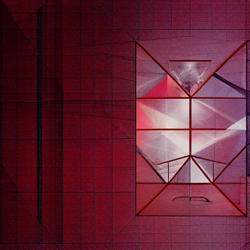 dark matter red art house future alone man going limbo | Stable Diffusion | OpenArt