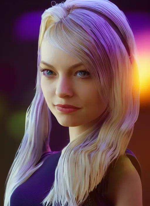 Liz from Stayc as Gwen Stacy, glossy intricate design, | Stable Diffusion | OpenArt