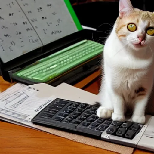 a cat teaching advanced math | Stable Diffusion | OpenArt