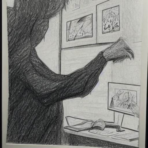 a professor looking at stuff, higly detailed, dimm | Stable Diffusion ...