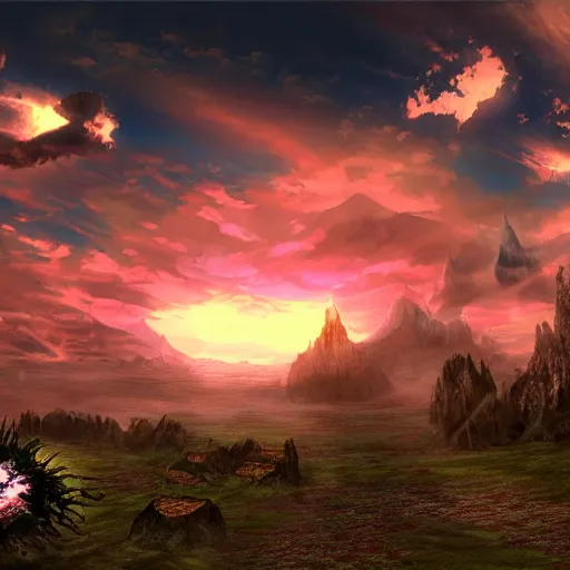 fantasy skybox | Stable Diffusion