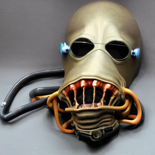 scuba mask, face hugger monster, fantasy, horror, | Stable Diffusion ...