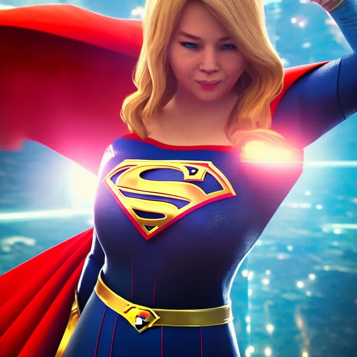 donald trump as supergirl. intricate abstract. | Stable Diffusion | OpenArt