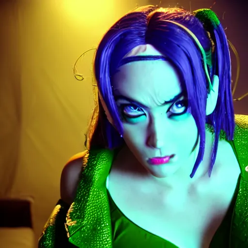 cinematic scene with merit leighton as jolyne from | Stable Diffusion ...