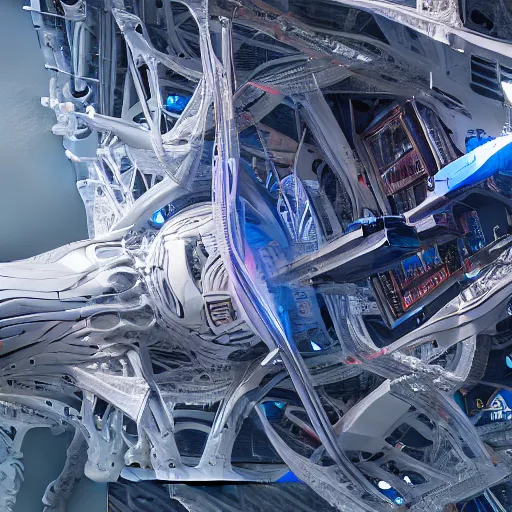 sci-fi motherboard structure on the coronation of | Stable Diffusion ...