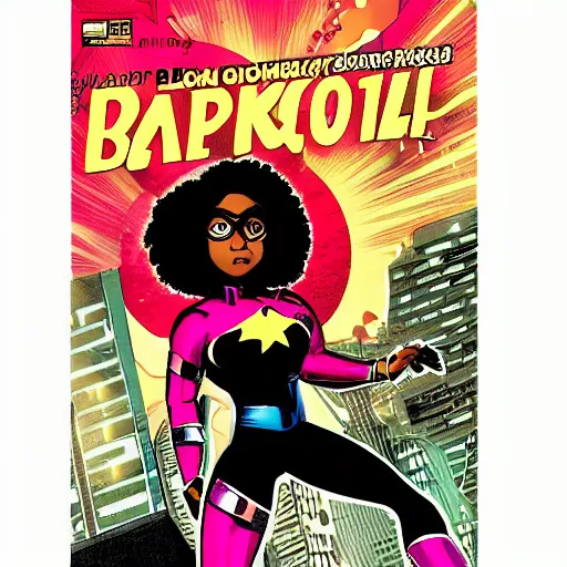 comic book black girl superhero | Stable Diffusion | OpenArt