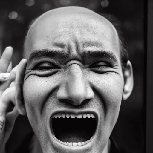 jerma 9 8 5 with a grossly exaggerated smile, many | Stable Diffusion ...