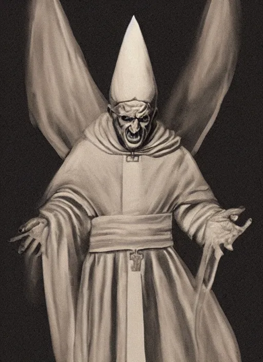 My sleep paralysis demon, the Pope | Stable Diffusion | OpenArt