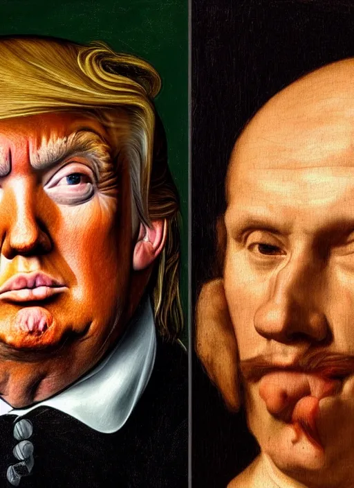 donald trump and roger stone on the poster of fear and | Stable Diffusion | OpenArt