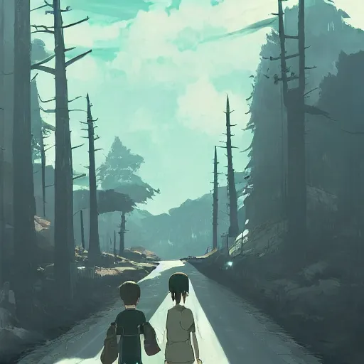 kino's journey (2003), trending on artstation, in the | Stable Diffusion | OpenArt