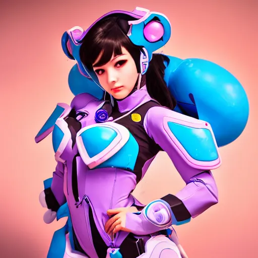 d. va from overwatch not safe for work rule 3 4 | Stable Diffusion