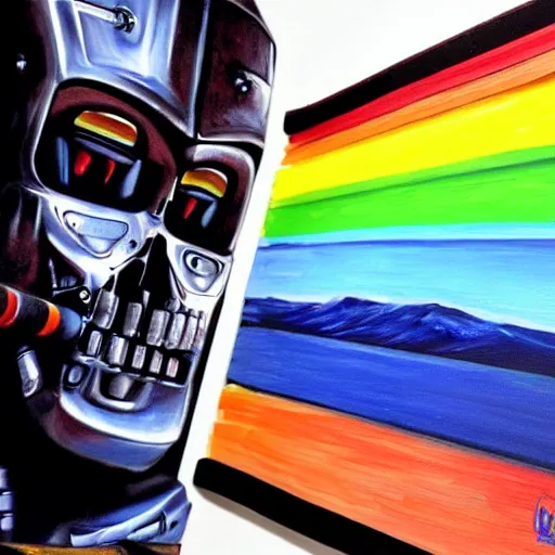 hyperrealistic and detailed photo of a terminator | Stable Diffusion ...