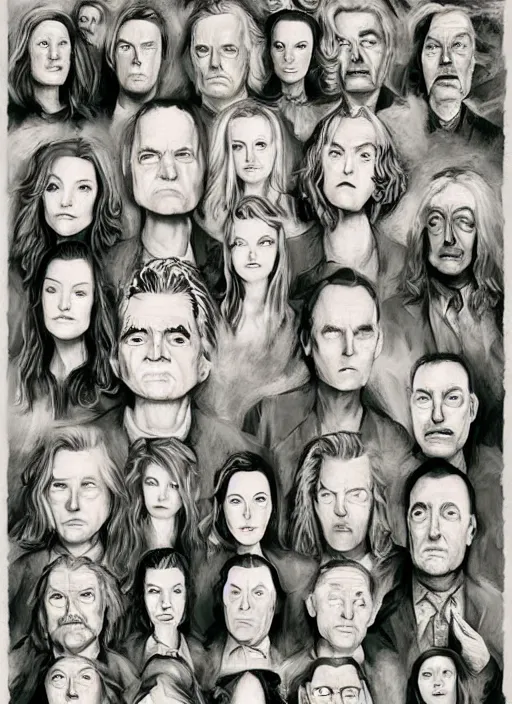 Twin Peaks artwork by Mike Koelsch | Stable Diffusion | OpenArt