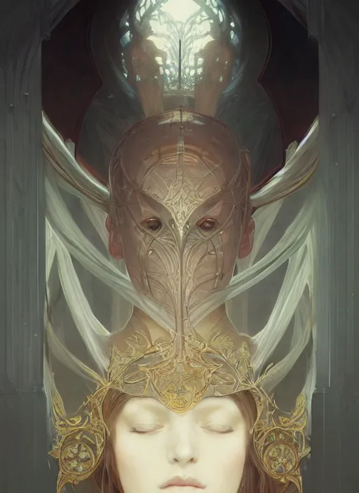 symmetry!! portrait of faceless person, fantasy, | Stable Diffusion ...