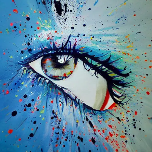 a splatter painting, ultra realistic s-50 | Stable Diffusion | OpenArt