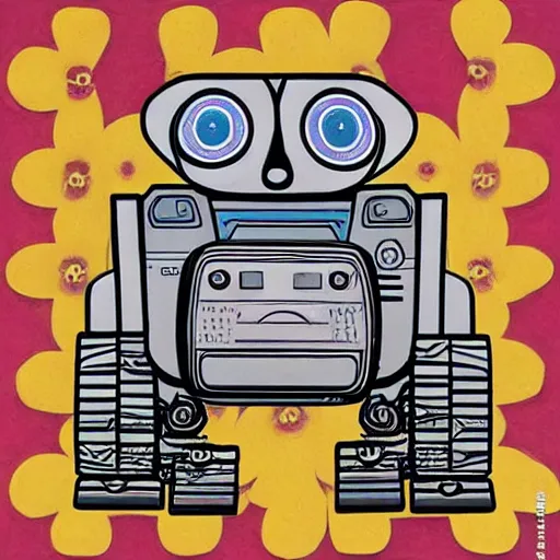 wall-e in the style of audrey kawasaki | Stable Diffusion | OpenArt