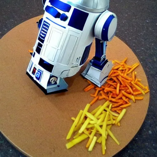 r 2 d 2 made out of food | Stable Diffusion | OpenArt