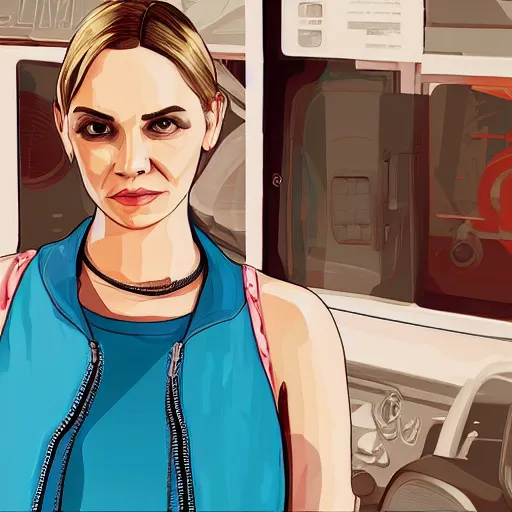 GTA V illustration portrait of a woman | Stable Diffusion | OpenArt