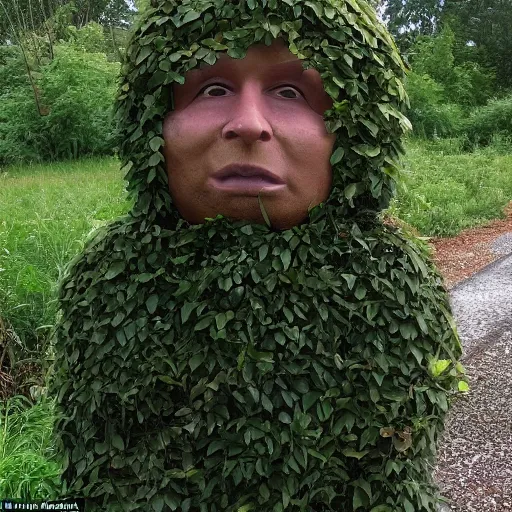 a bush that looks like a human, who happens to also be | Stable ...
